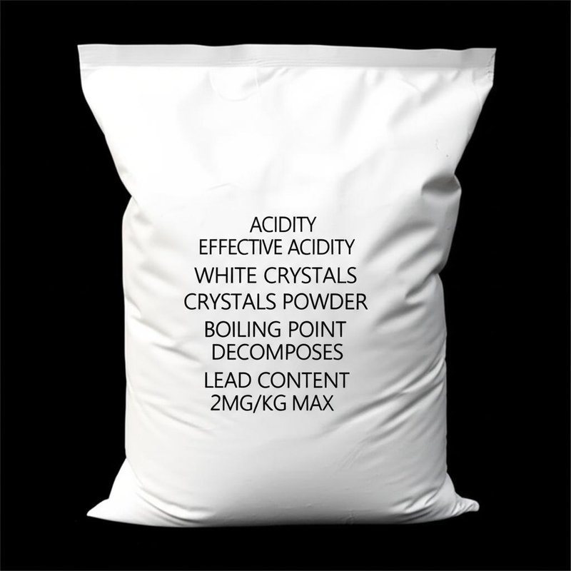 Effective Acidity Regulator White Crystals Powder with Boiling Point of ...