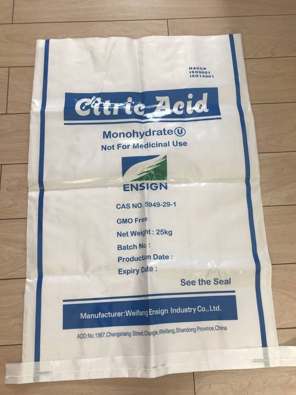 Odorless 8mesh Citric Acid Monohydrate Powder Cas 5949-29-1 Acidity ...